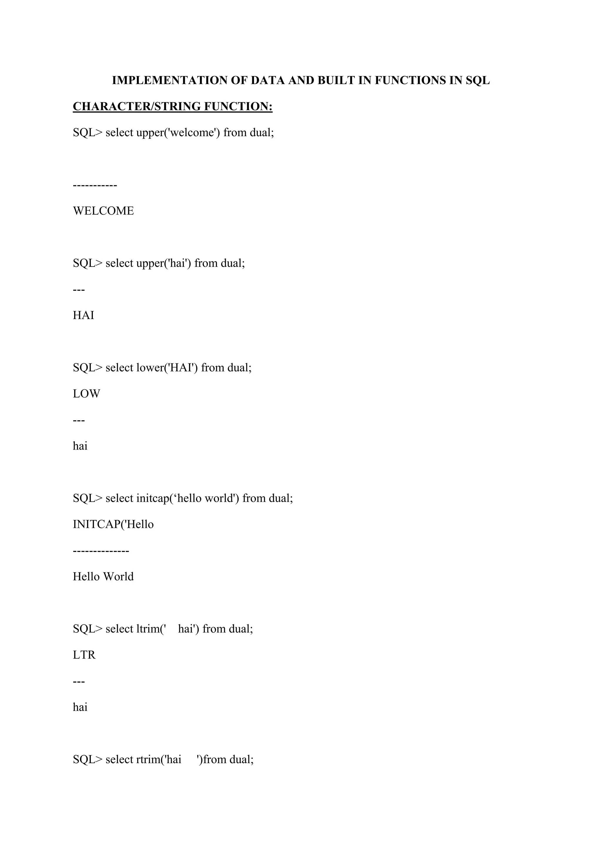 dbms lab manual | PDF
