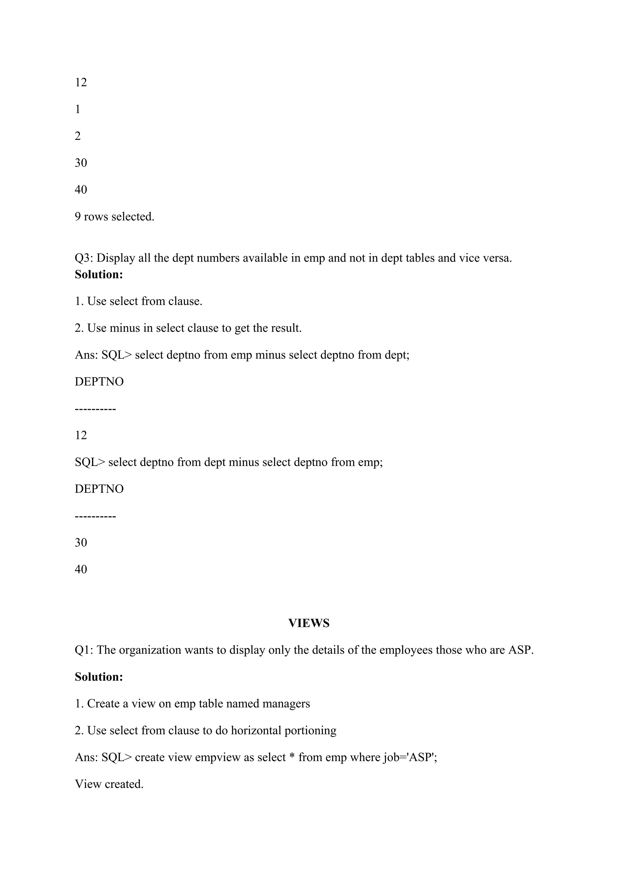 Dbms Lab Manual Pdf Databases Computer Software And Applications