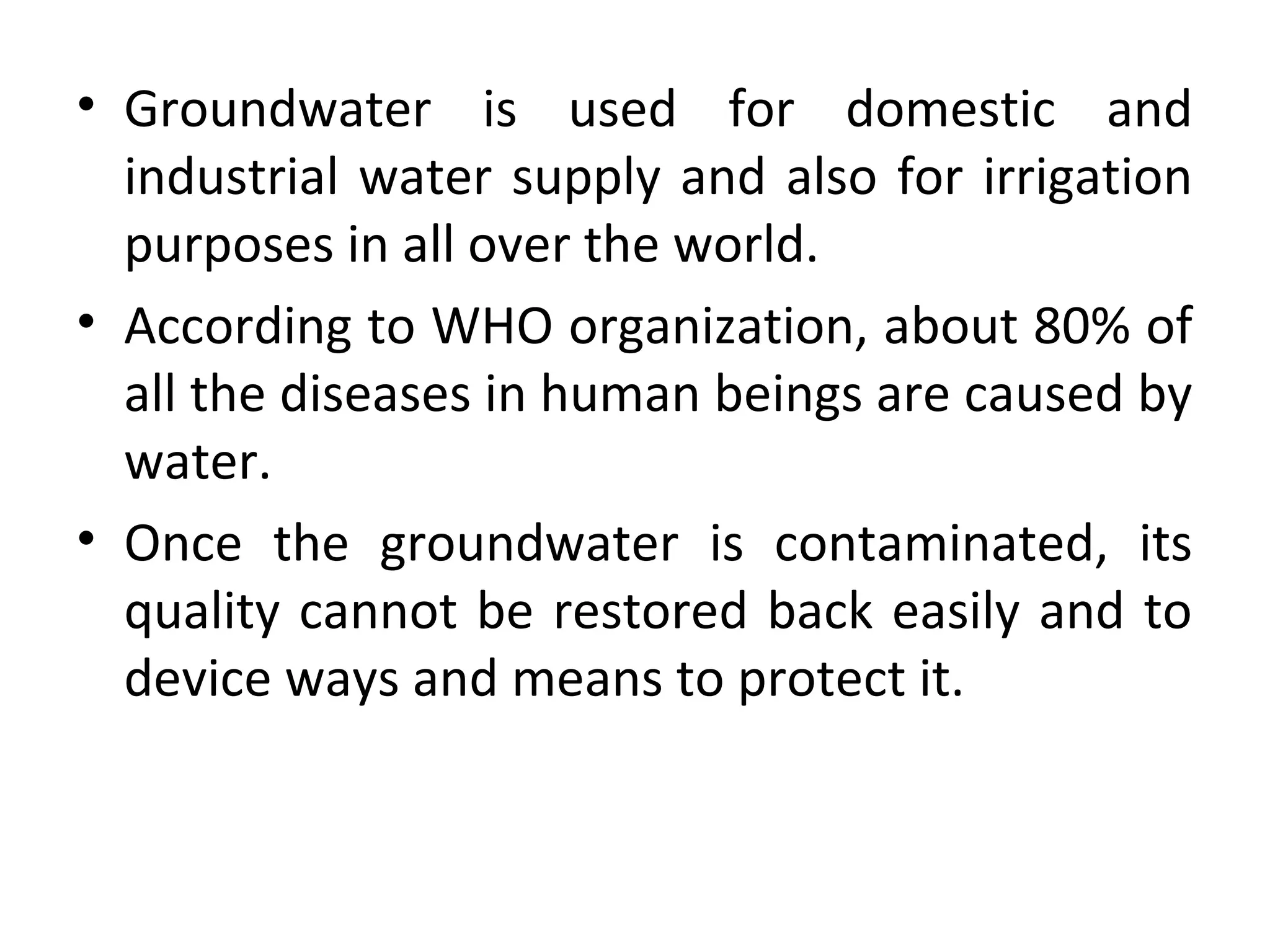 Ground water sampling & Analysis technique | PPT