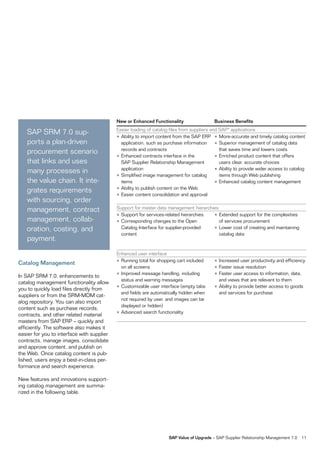Srm 7.0 value of upgrading | PDF