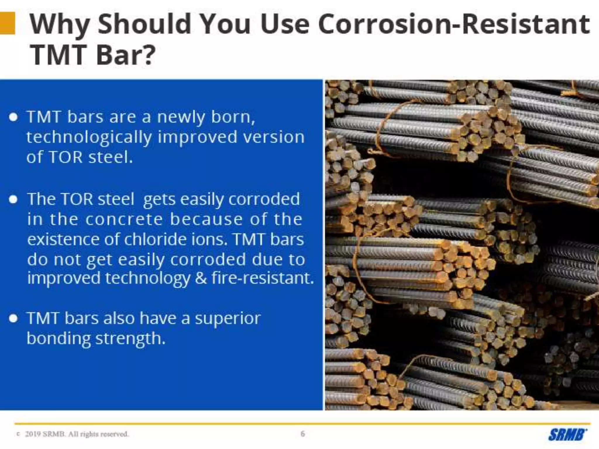 Benefits of using TMT Bar in construction of buildings | PPTX