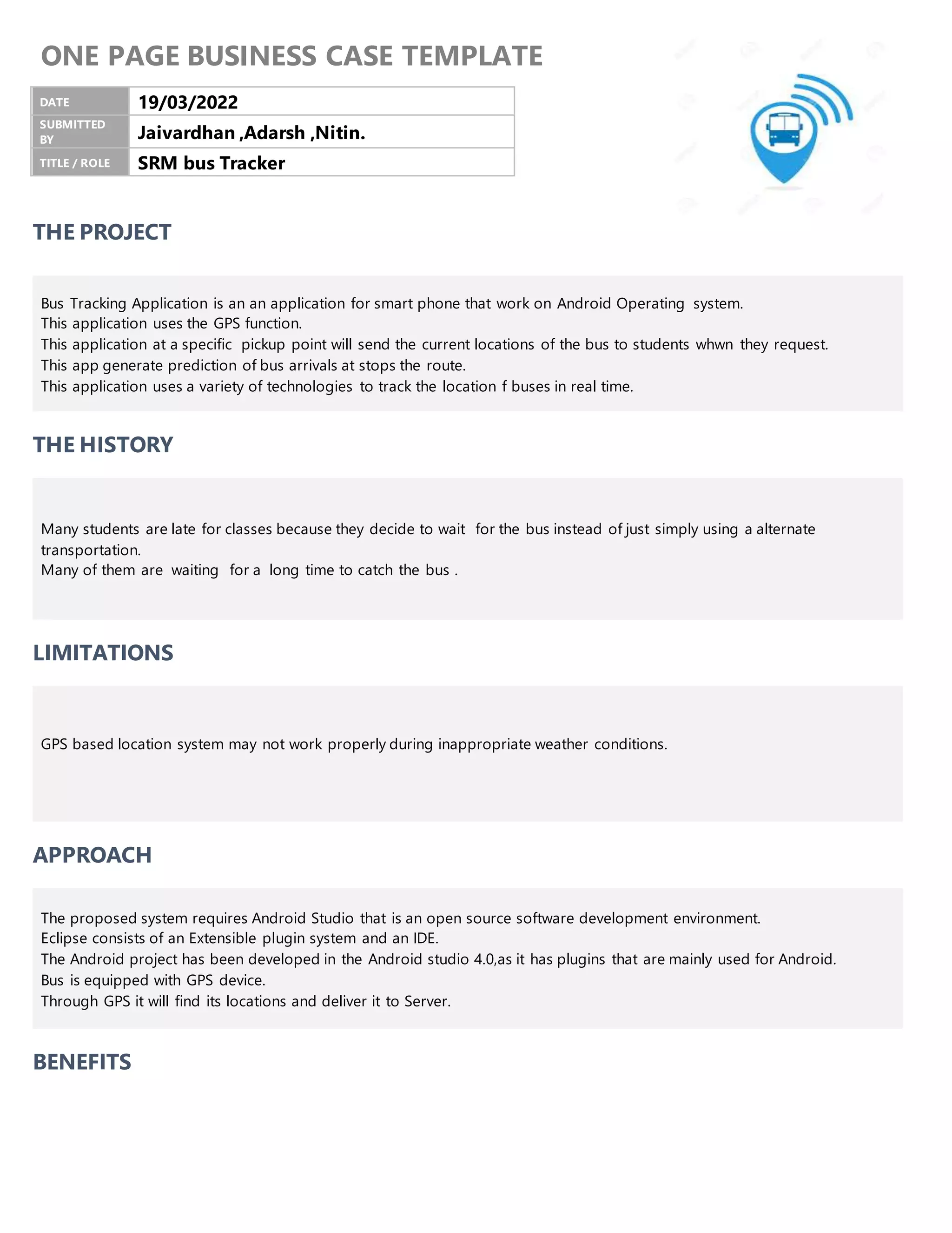 Srm bus tracker | DOC