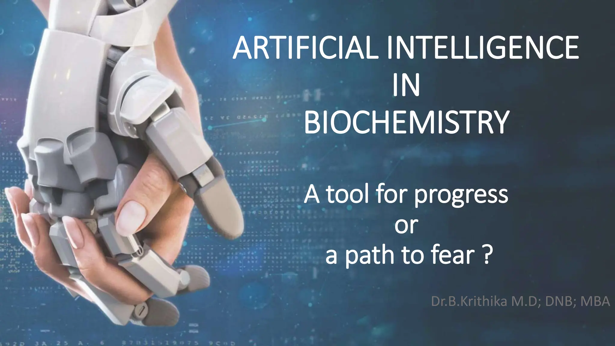 Artificial Intelligence in Biochemistry.pptx