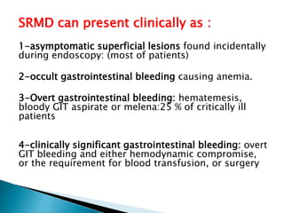 stress related mucosal disease prophylaxis in critically ill patients ...