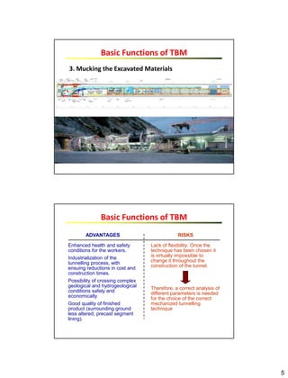 Tunnel Boring Machines (TBM) | PDF
