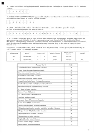 Srm mbbs bds_form | PDF