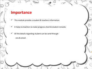 Student Record Management presentation | PPT
