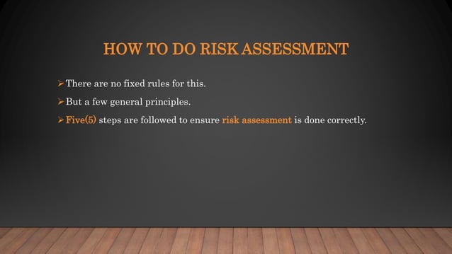 Risk Assessment and Risk Assessment Matrix Presentation | PPTX ...