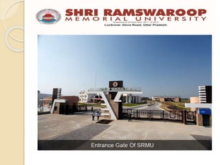Srmu campus visit | PPTX