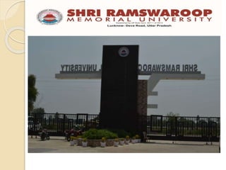 Srmu campus visit | PPTX