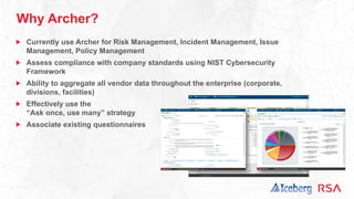 RSA-Iceberg Seminar: Building an effective supplier risk management ...