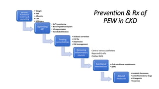 Nutrition and Inflammation in CKD | PPTX