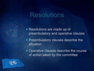 MUN basic structure and rule for new delegates or beginner | PPT