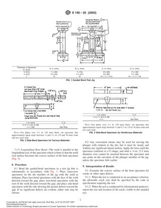 ASTM E190 | PDF