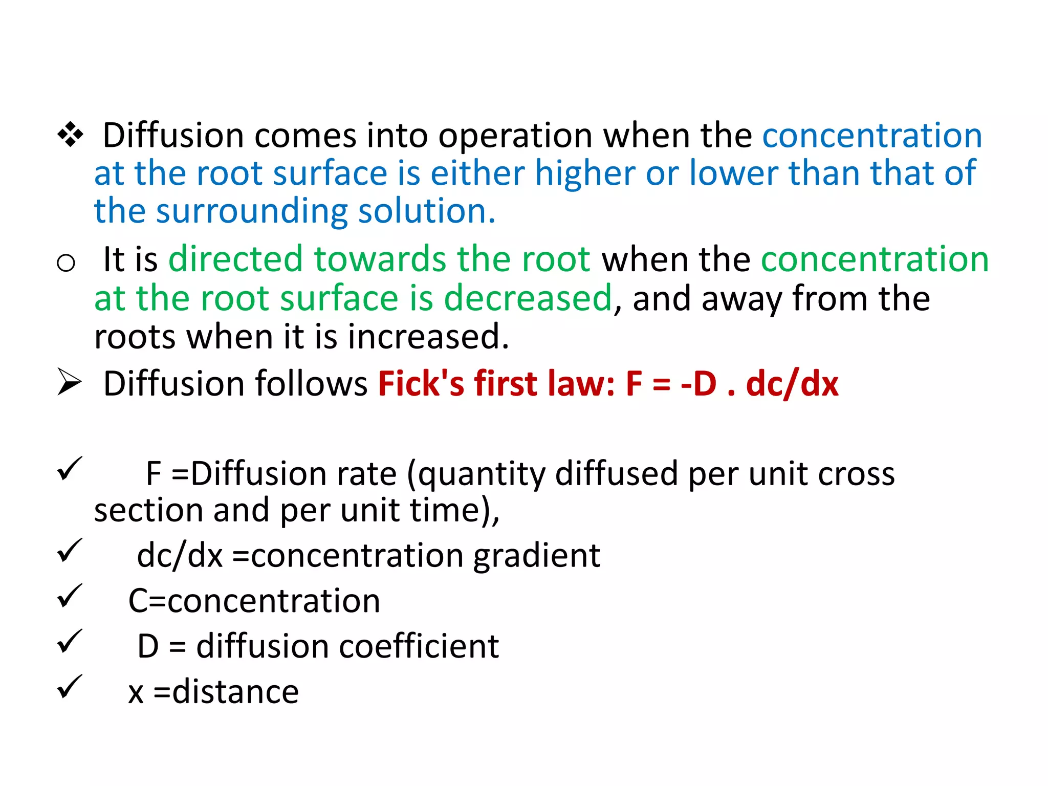 MECHANISMS OF NUTRIENT UPTAKE FROM SOIL | PPTX