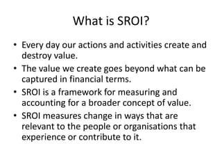 Sroi | PPTX
