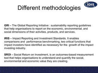 SROI - Social Return On Investment | PPTX