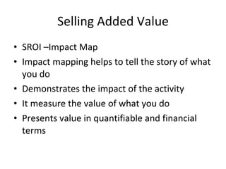 Impact and social return on investment | PPT