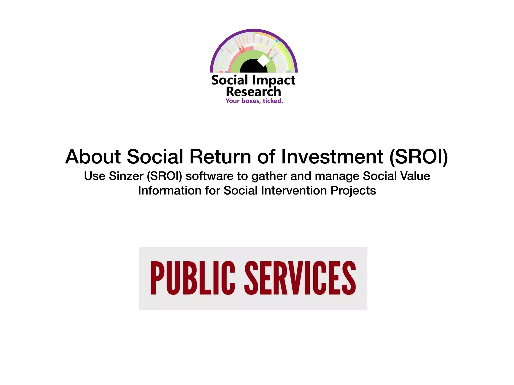SROI Presentation | PPT