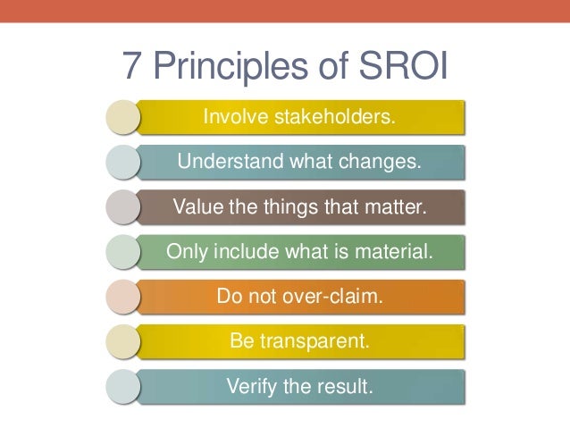SROI presentation PPT