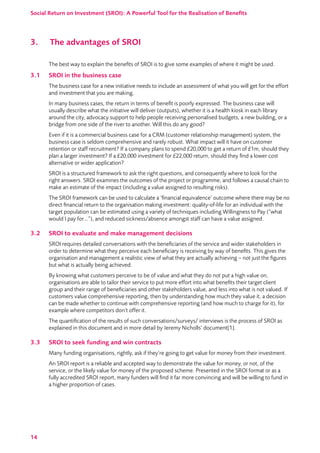 Social Return on Investment - a powerful tool for Project Managers | PDF