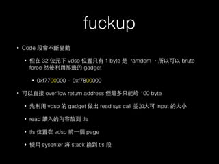 Sigreturn Oriented Programming | PDF