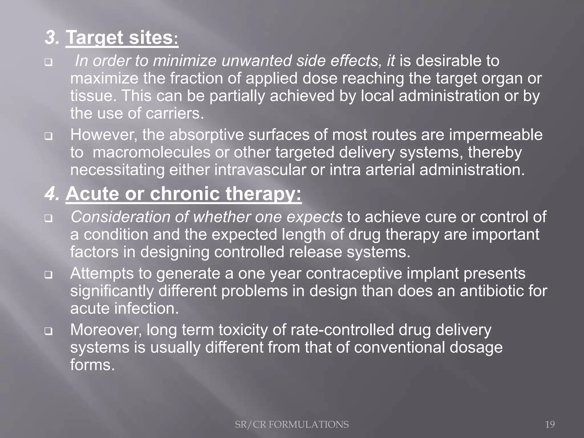 Sr or cr formulations | PPTX
