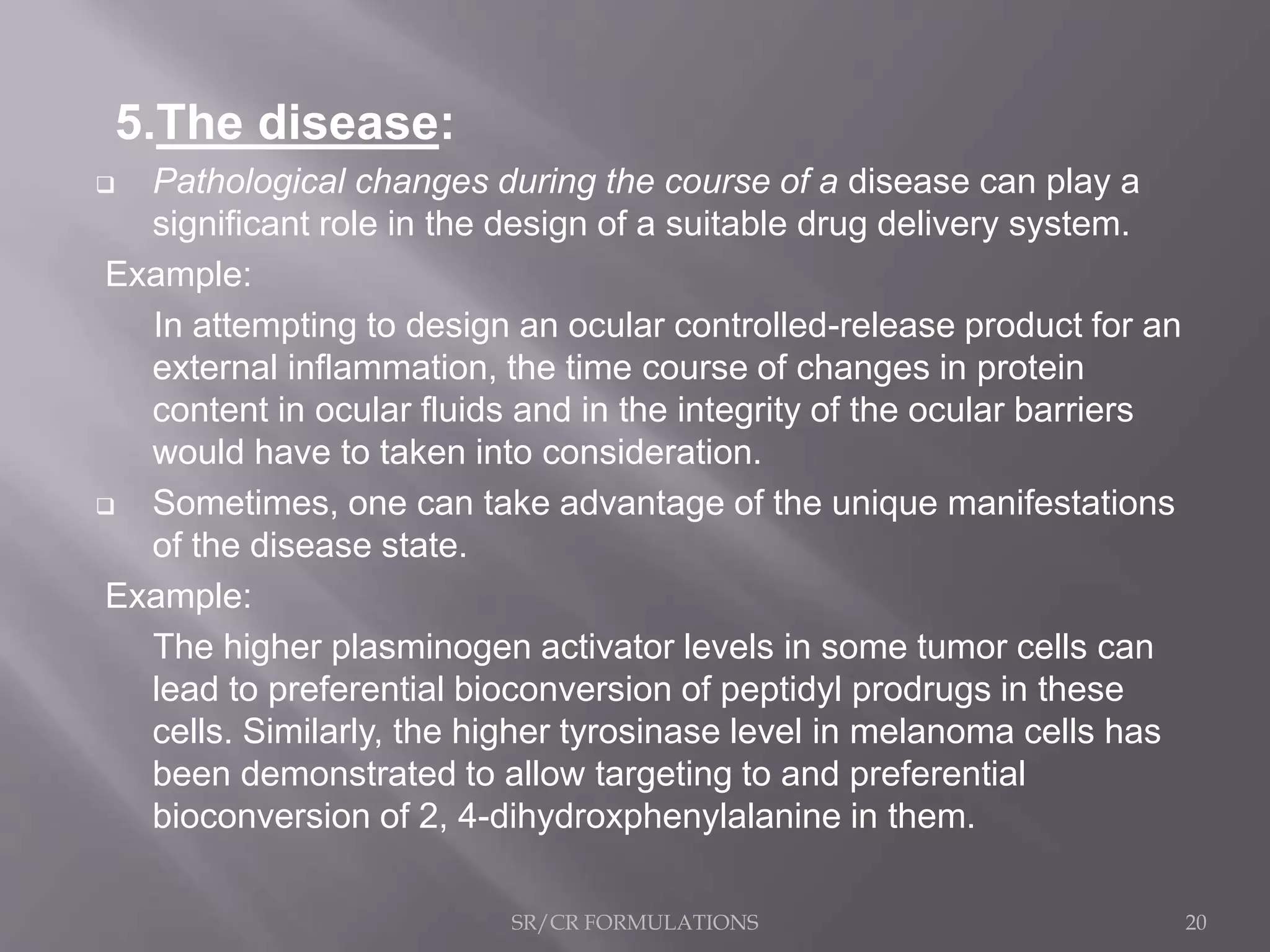 Sr or cr formulations | PPTX