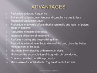 Sr or cr formulations | PPTX