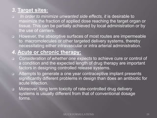 Sr or cr formulations | PPTX