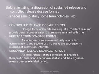 Sr or cr formulations | PPTX