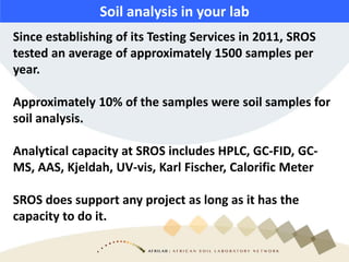 Item 6: Sros laboratory presentation sros. | PDF