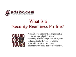 Security Readiness Profile | PPT