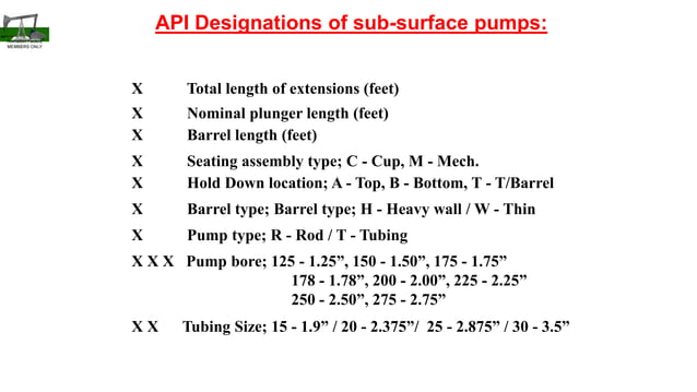 Sucker Rod Pump (SRP) | PPTX