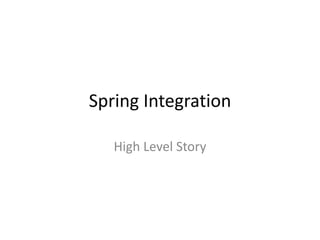 Srping integration | PPT