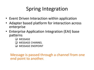 Srping integration | PPT