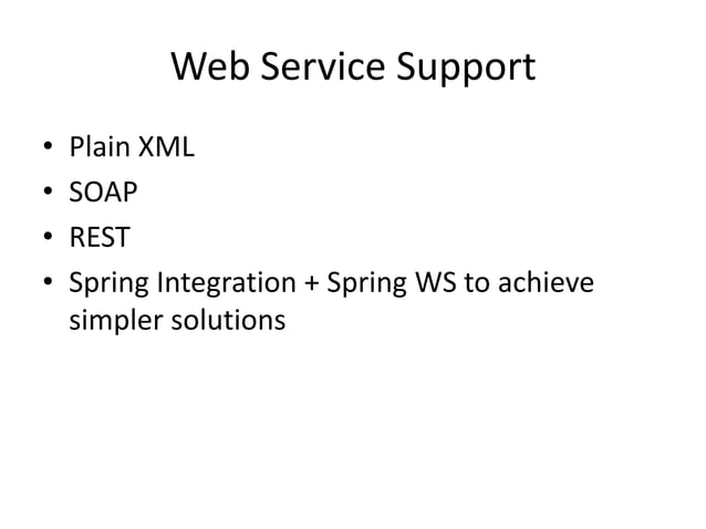 Srping integration | PPT