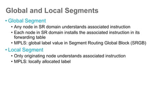 PLNOG 17 - Leonir Hoxha - Next Generation Network Architecture - Segment Routing | PPT