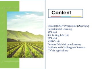 Presentation on Student READY Programme | PPTX