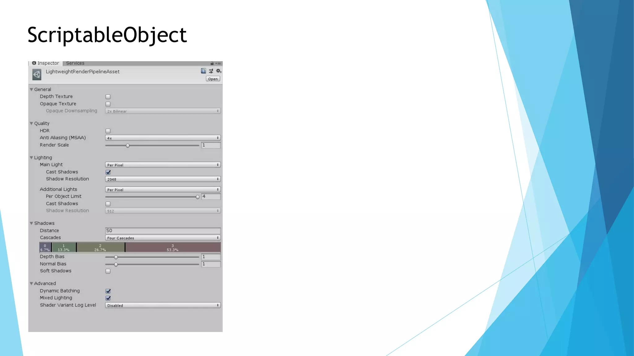 overviewing new unity graphic features | PPTX