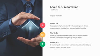 Srr automation smart home presentation | PPT