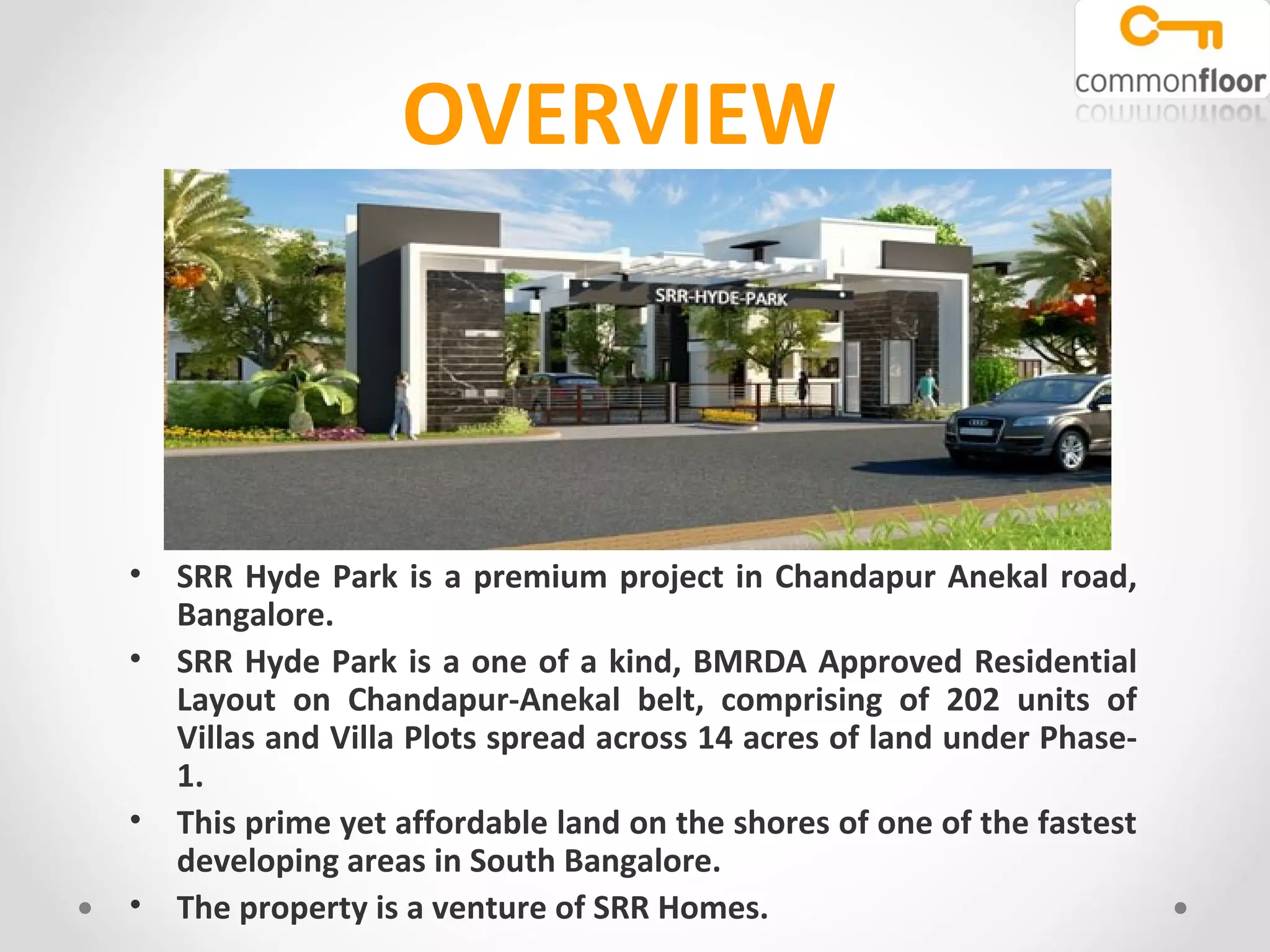 Srr Hyde Park Bangalore | PPT
