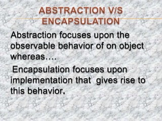 encapsulation | PPTX