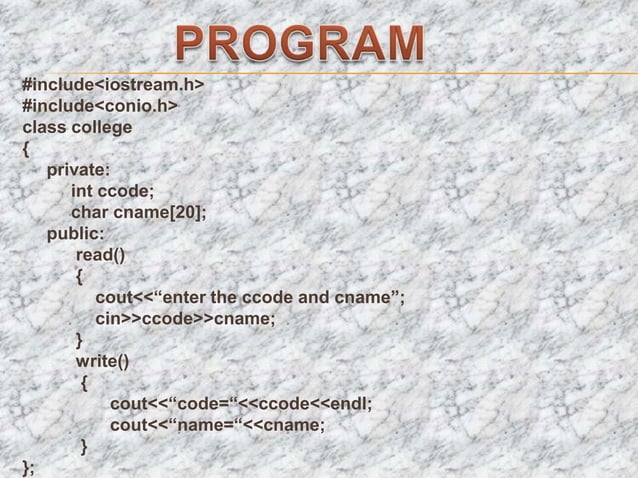 encapsulation | PPTX | Programming Languages | Computing