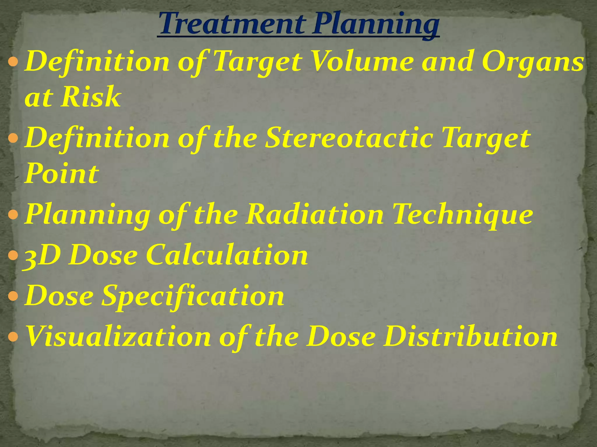 Stereotactic Radiosurgery/ Radiotherapy | PPTX