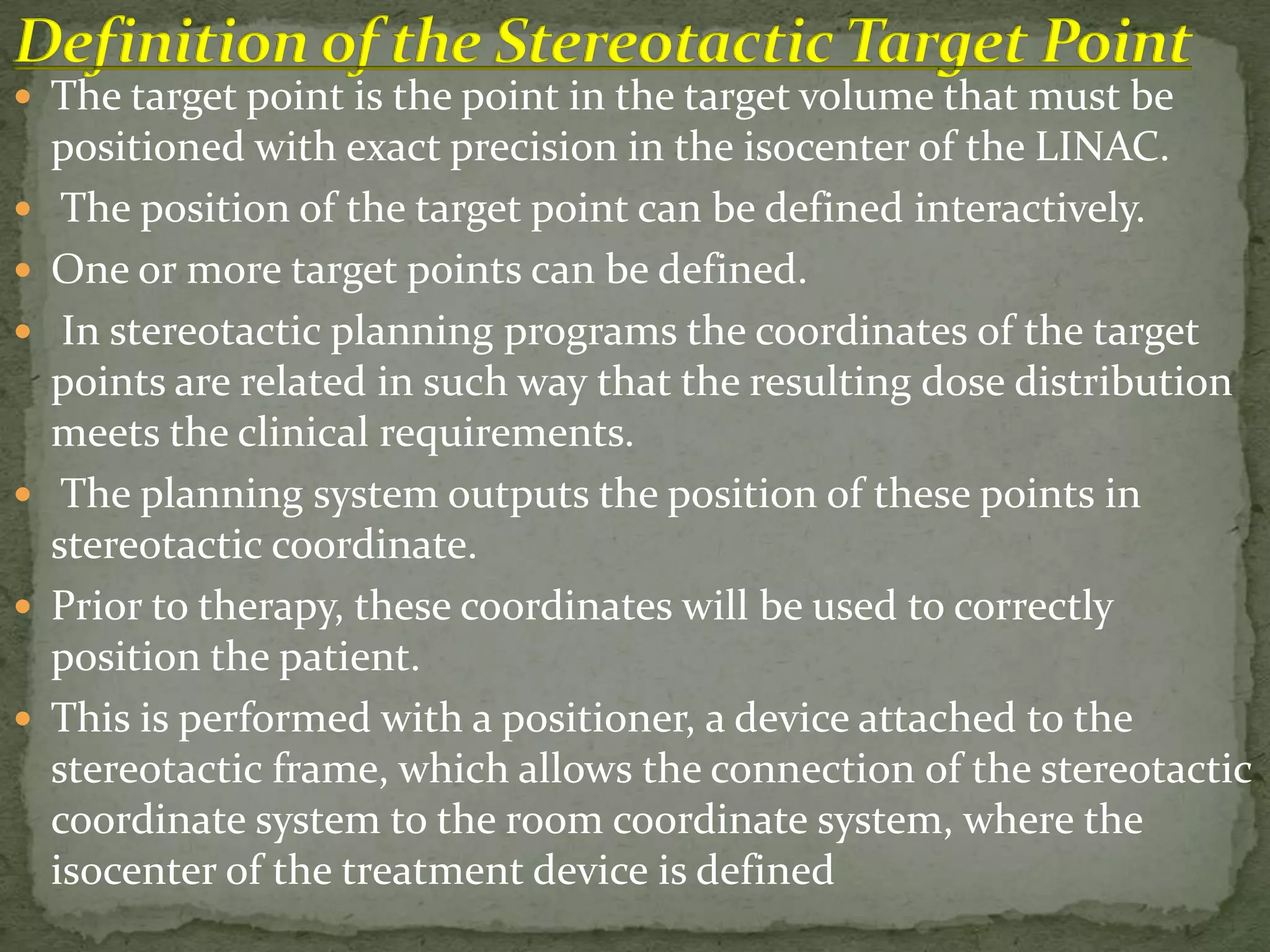Stereotactic Radiosurgery/ Radiotherapy | PPTX