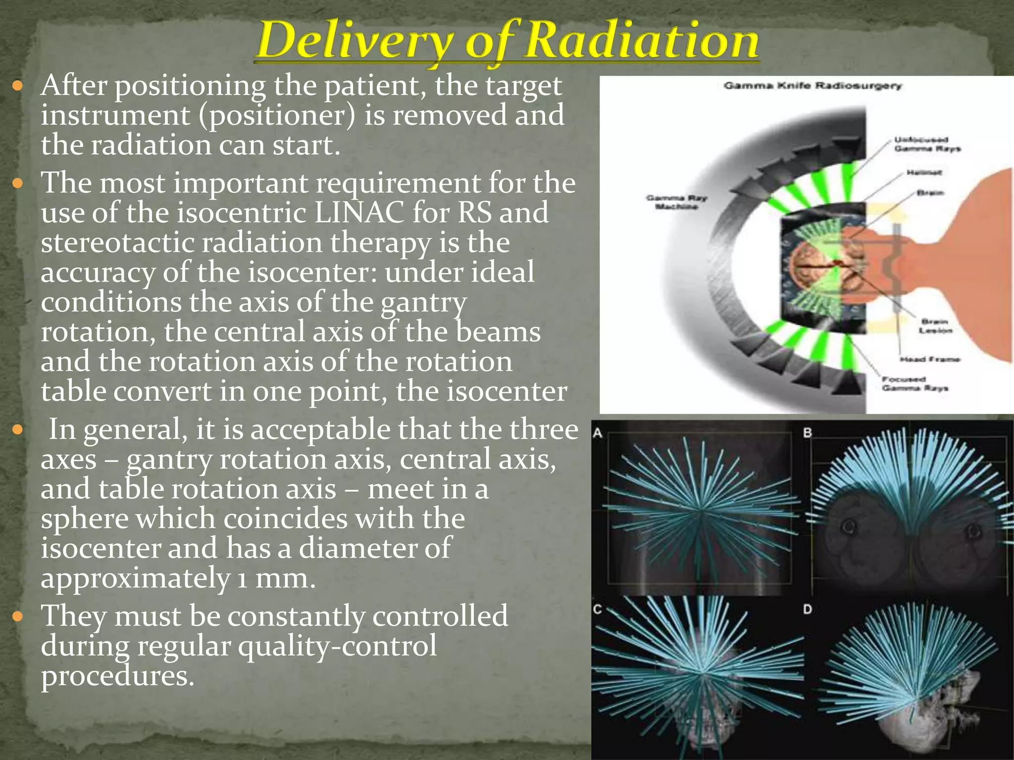 Stereotactic Radiosurgery/ Radiotherapy | PPTX