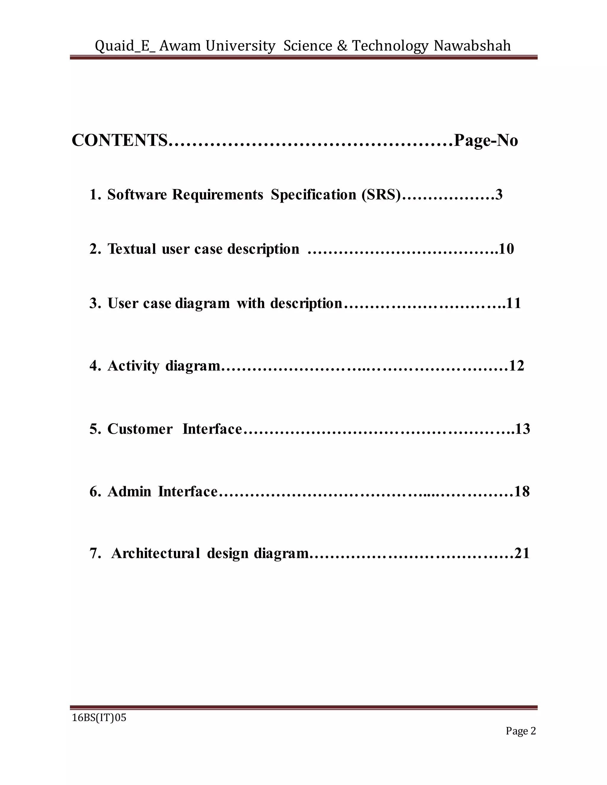 Online Movie ticket booking Project | DOCX