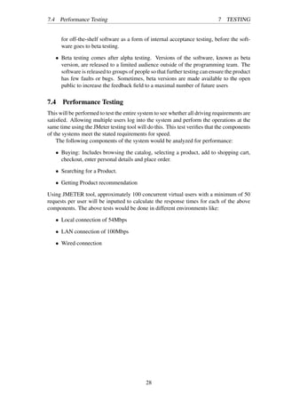 Software Requirement Specification on Online Purchasing System | PDF