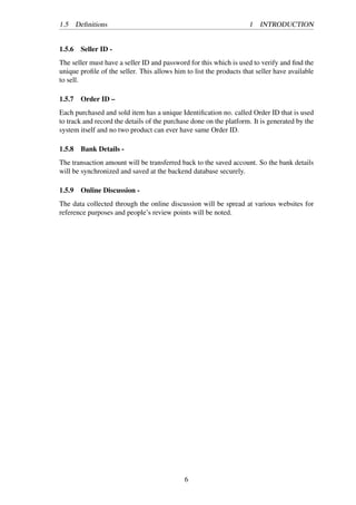 Software Requirement Specification on Online Purchasing System | PDF